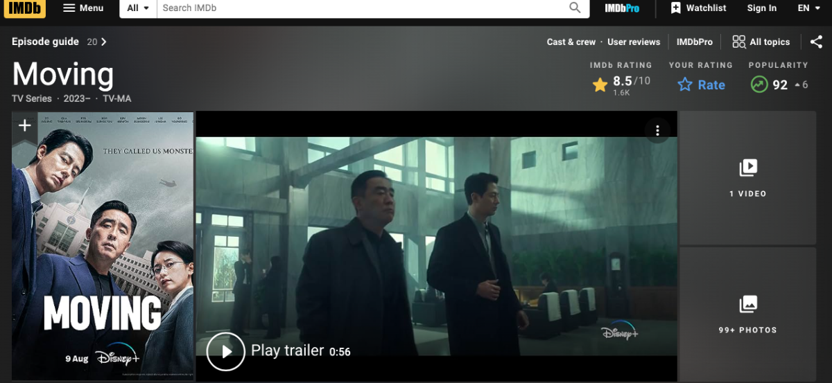 مسلسل Moving .. الأعلى مشاهدة على ديزني | ET بالعربي